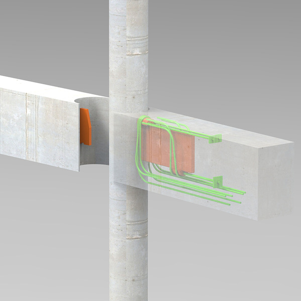 Invisible Connections | Beam-column connections