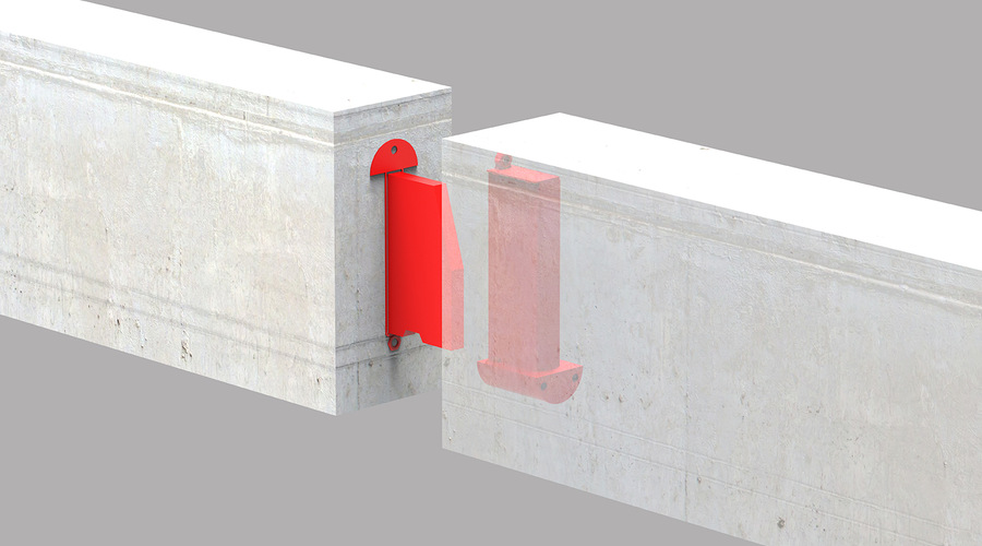 Invisible Connections | BSF 700 kN, Bean-beam connection