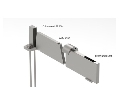 Invisible Connections | BSF 700 kN, Beam-Column connection