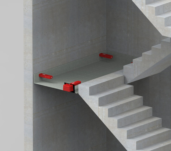 Invisible Connections | Stair-landing connections