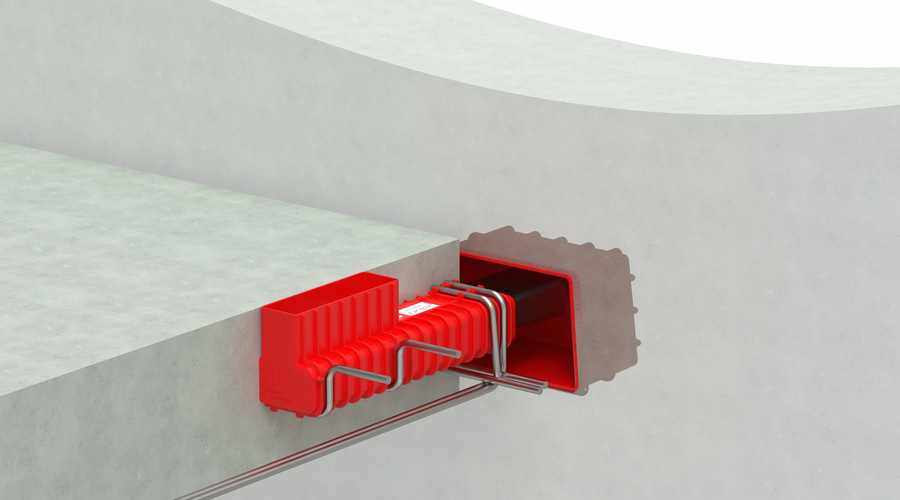 Invisible Connections | RVK 60 P, telescopic connection